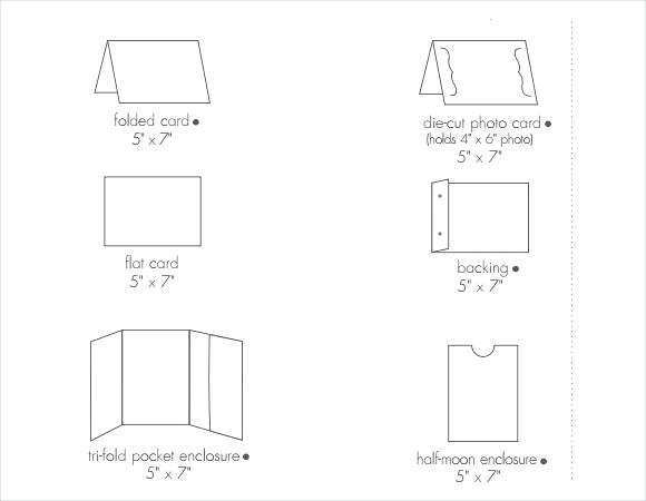 5X7 Card Template Free Cards Design Templates