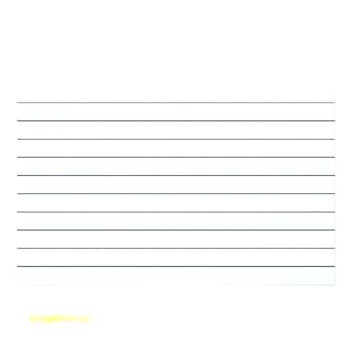 Printable Index Cards 4X6