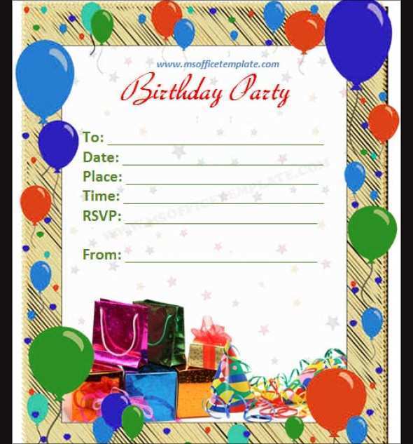 Birthday Invitation Card Template For Adults Cards Design Templates Birthday Invitation Card Template For Adults Cards Design Templates