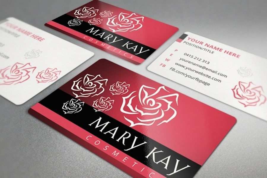 Mary Kay Business Card Templates Cards Design Templates