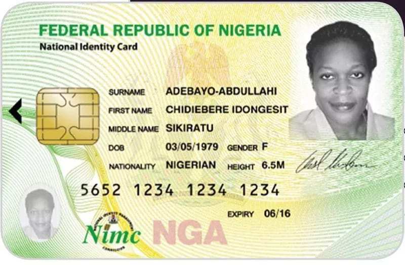 98 Best National Id Card Template For Free With National Id Card 