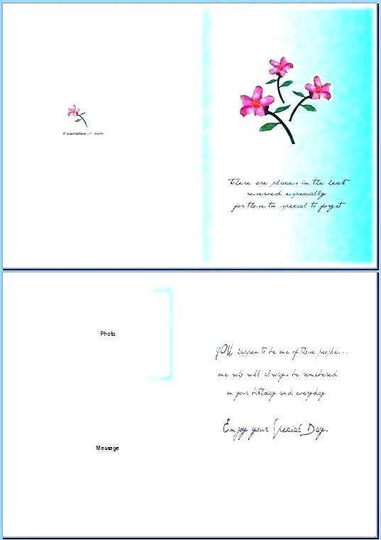 Quarter Fold Birthday Card Template Free Cards Design Quarter Fold 