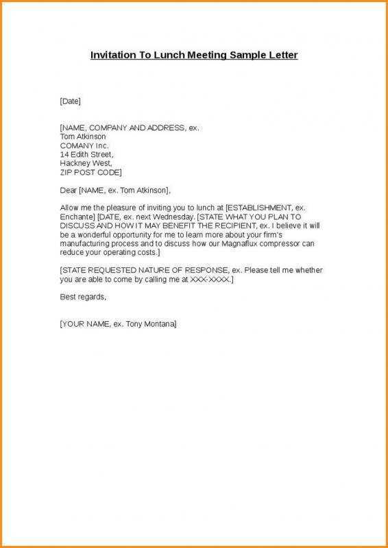 Formal Lunch Invitation Email Template Cards Design Templates