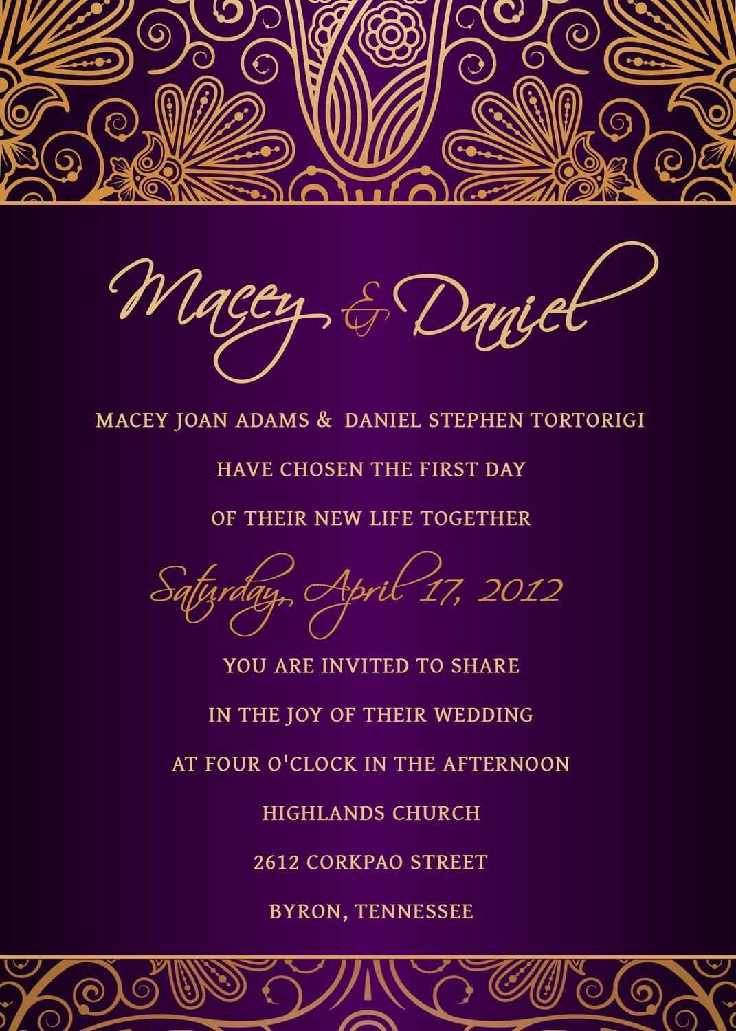 Free Photoshop Invitation Card Templates Templates Printable Download