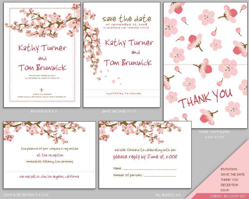 Illustrator Invitation Template