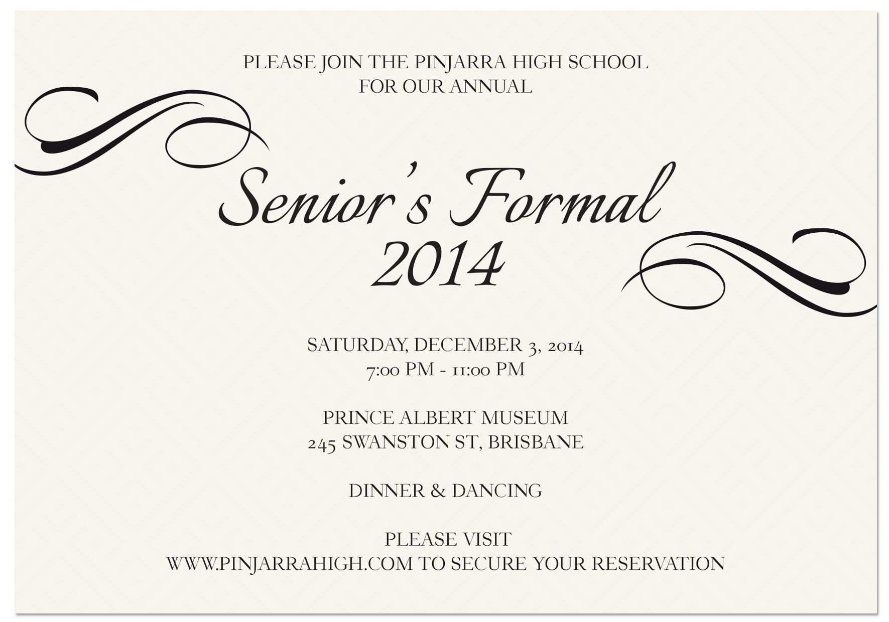 67 The Best School Formal Invitation Template Maker With School Formal 