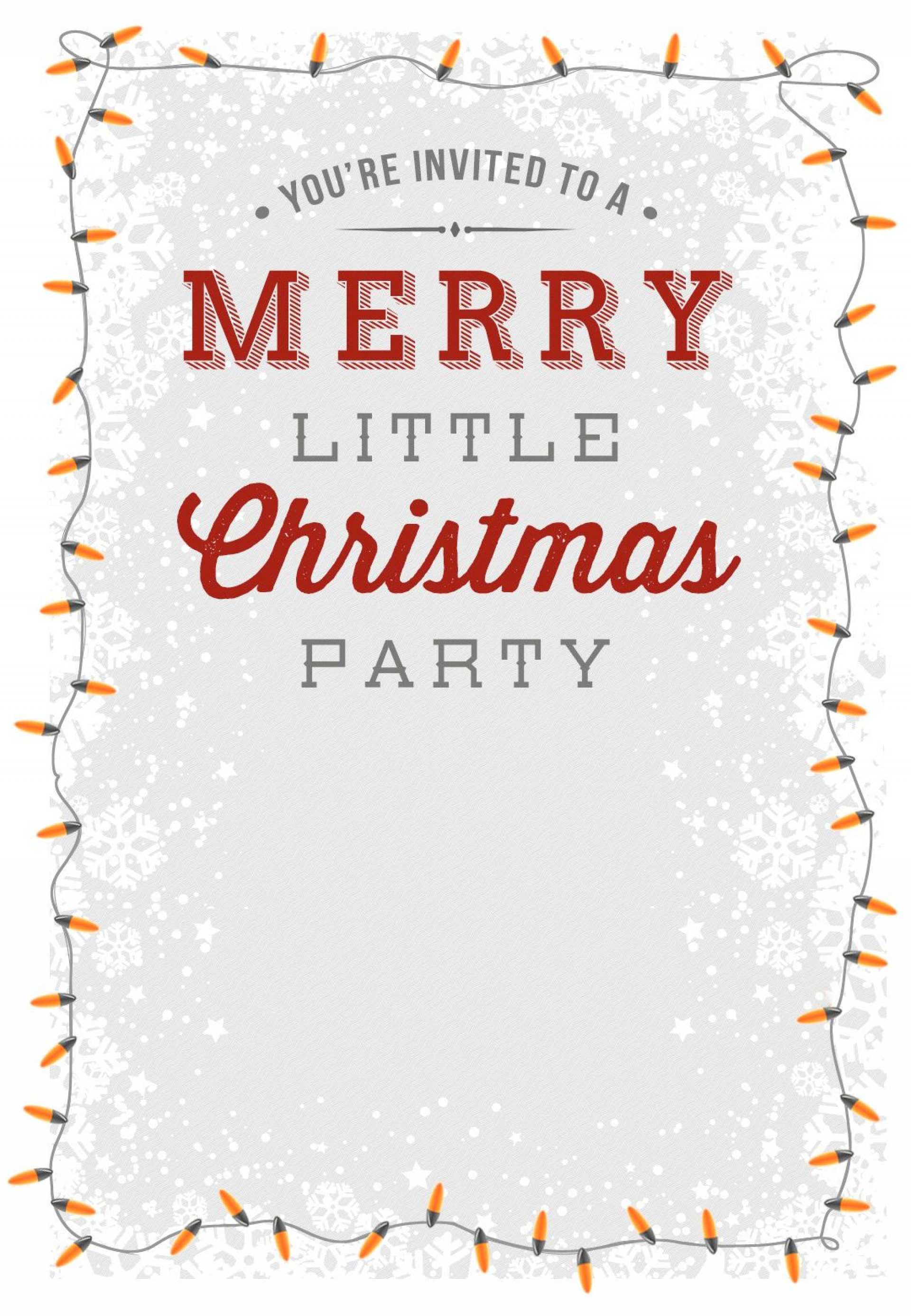 91 How To Create Microsoft Word Holiday Party Invitation Template
